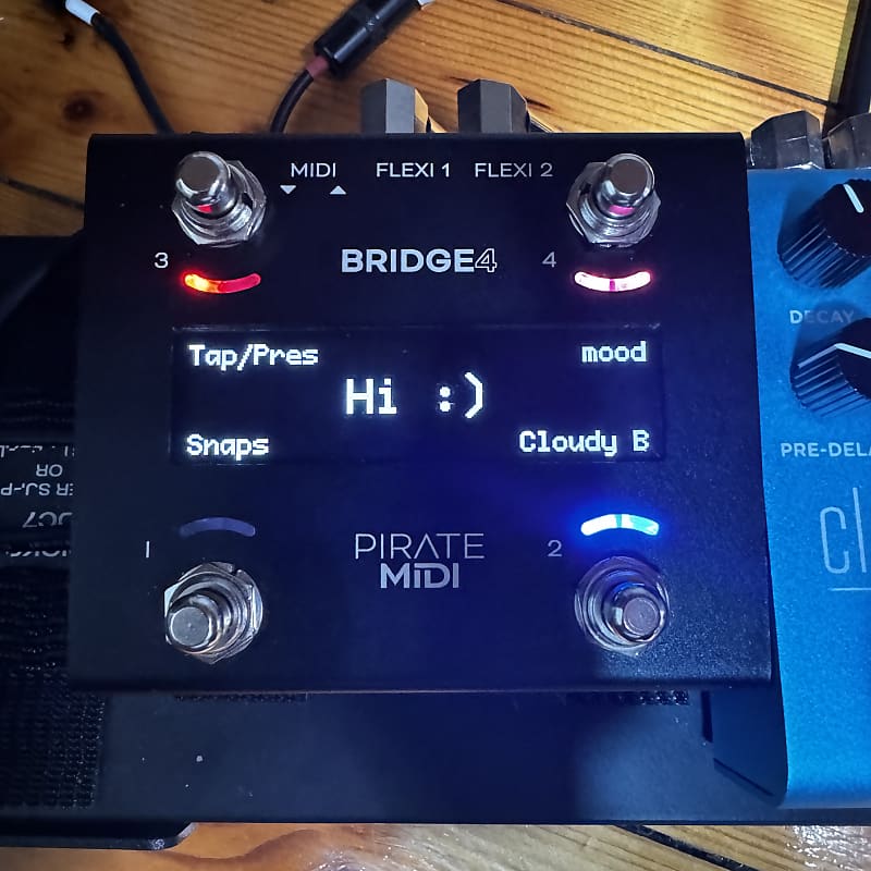 Pirate midi Bridge 4 2020-2023 - Black | Reverb UK