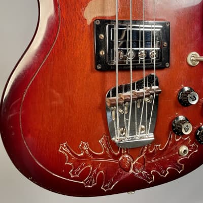 Guild JS-2 'Carved' Bass 1973 | Reverb