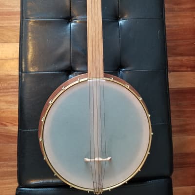 Custom Hardwood Fretless 12-inch Open Back Banjo with Rickard | Reverb