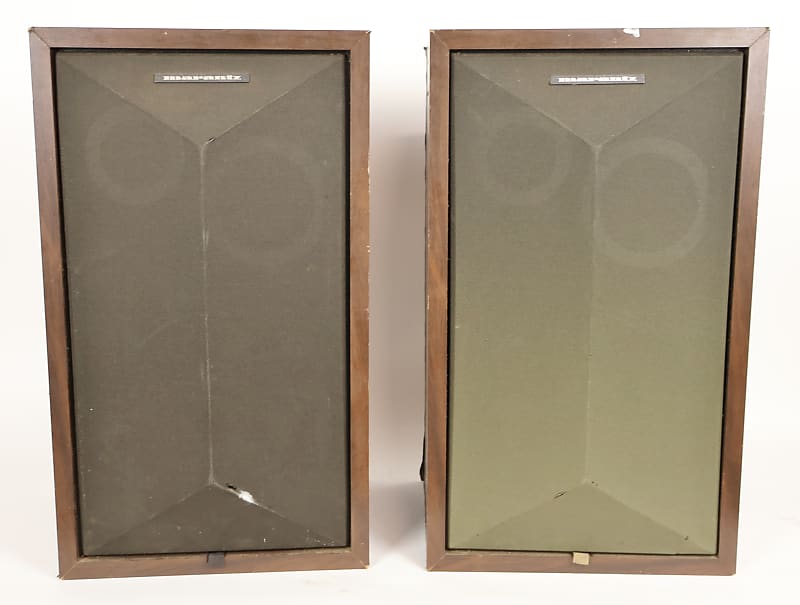 MARANTZ 30/300 3 Way Speakers-EC-8 Ohms-Chrome Dust cap | Reverb