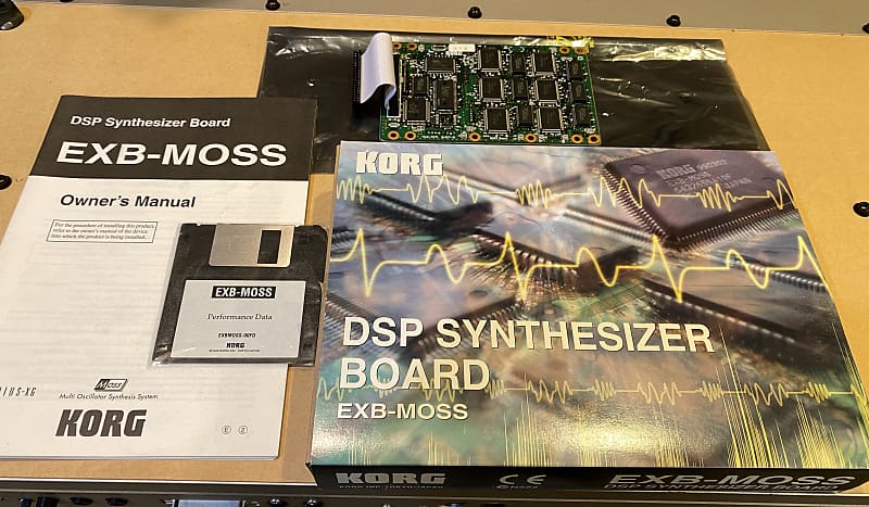 Korg EXB-MOSS. DSP Synthesizer Board. | Reverb