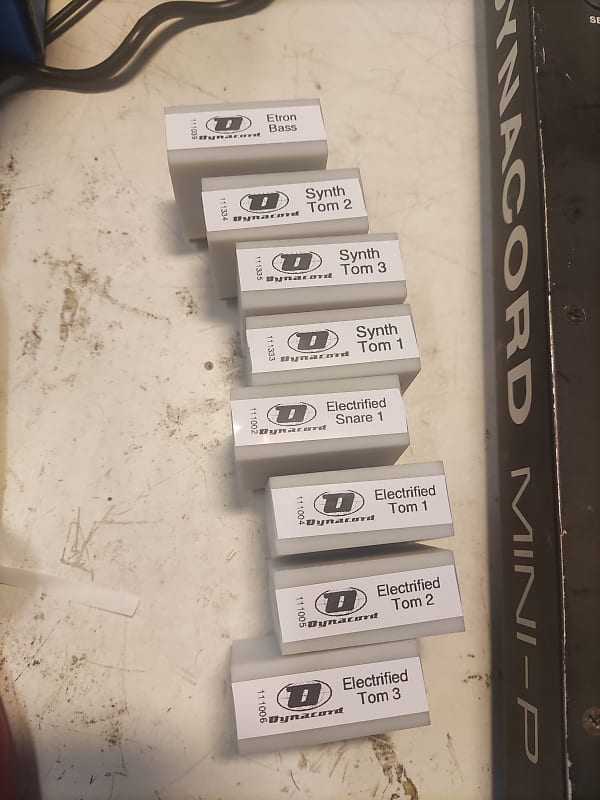 dynacord percuter cartridge set | Reverb