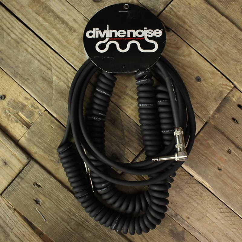 Divine Noise Straight to Right Angle 30ft 50/50 Instrument | Reverb