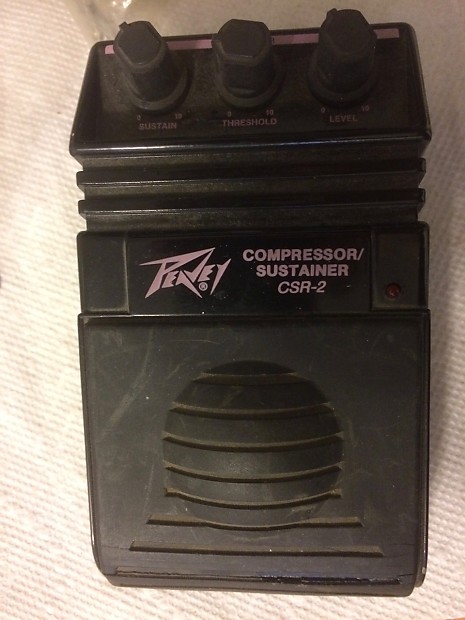 Peavey CSR-2 Compressor Sustainer nice older pedal | Reverb