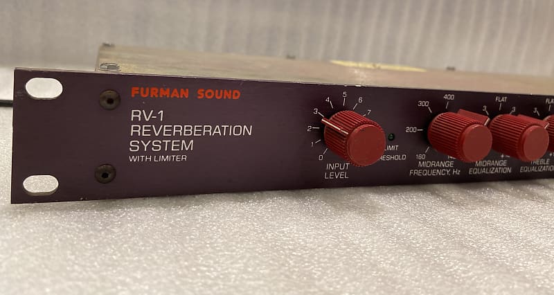 Vintage 1970s Furman RV-1 Analog Spring Reverb Unit~1 of 2 | Reverb