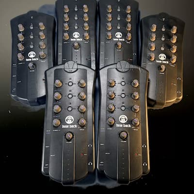 Hear Technologies 5 Hear Back Mixers, Plus Hear Back Hub | Reverb