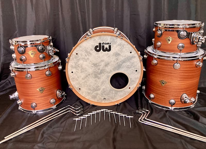 DW Classic Series 2018 - Matte Mahogany Hard Lacquer | Reverb