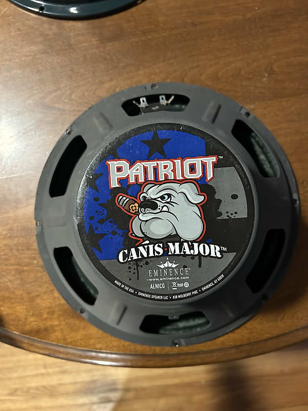 Eminence Canis Major Patriot Series 8 ohm 50w | Reverb