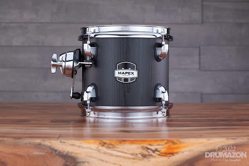 MAPEX MARS 8 X 7 ADD ON TOM PACK WITH TH800 CLAMP, NIGHTWOOD | Reverb