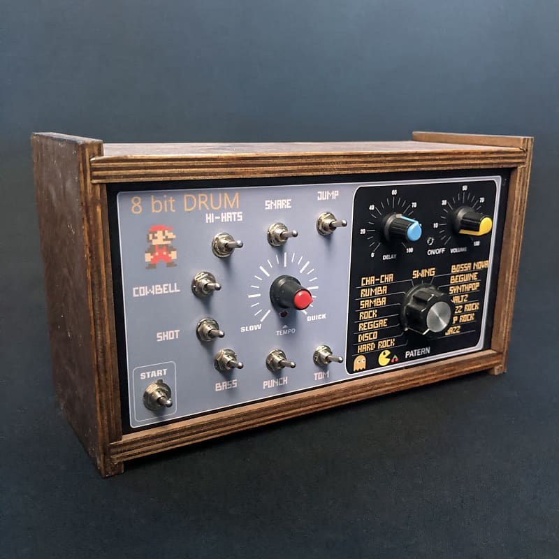 Dendy 8-bit Drum Machine / Nintendo Chiptune Sound | Reverb