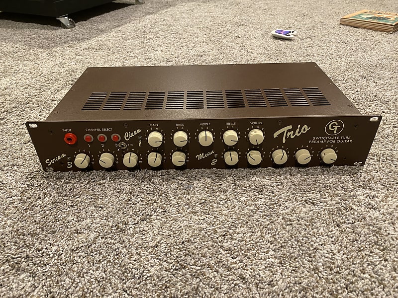 Groove Tubes Trio Rack Tube Preamp with footswitch | Reverb