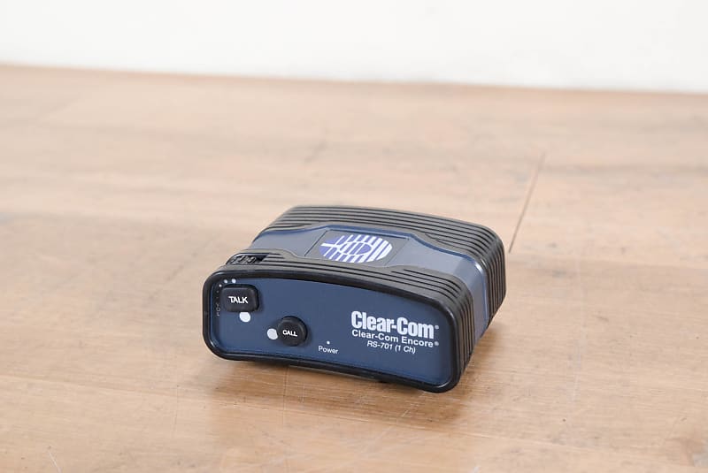 Clear-Com RS-701 Single-Channel Intercom Belt Pack (church | Reverb