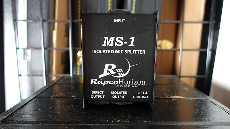 RapCo MS-1 Isolated Mic Splitter | Reverb