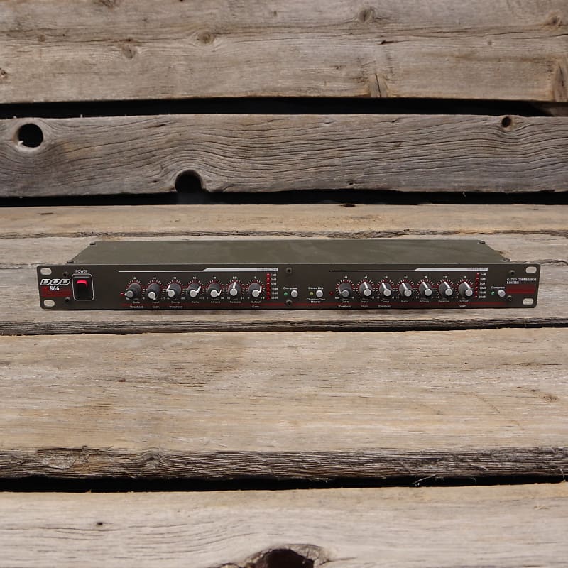 DOD SR866 Gated Compressor Limiter Rack, Used | Reverb