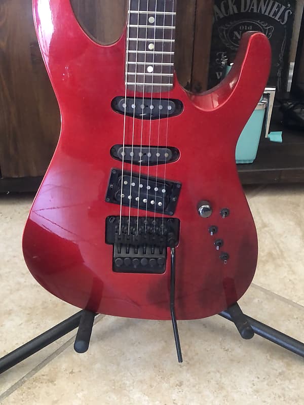 Kramer Pacer Custom 1 PC I 1990 Metallic Red | Reverb