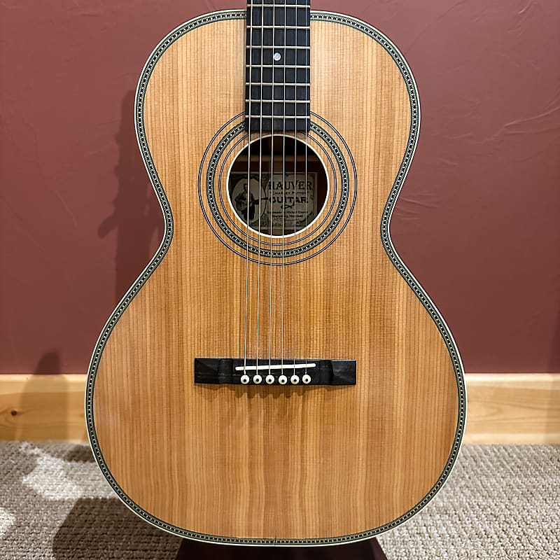 Hauver 'Charlie Patton' Grand Concert (Stella replica) | Reverb