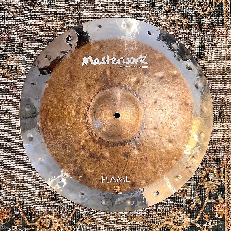 VIDEO! DARK COMPLEX Hand Hammered Masterwork 19" DUAL Paper | Reverb