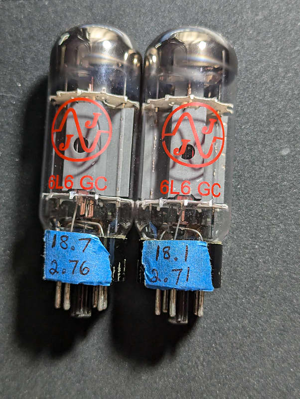 JJ Electronic 6L6GC pair | Reverb