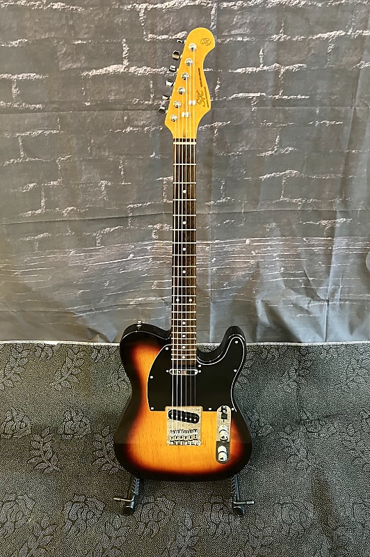 SX Vintage Series Custom Handmade Telecaster IDK - Tobacco | Reverb