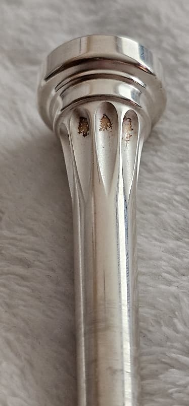 Lotus 7M Trumpet Mouthpiece - Silver | Reverb
