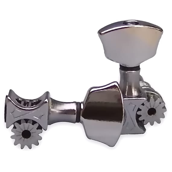Sperzel Sound Lock Tuners, 3 x 3 Chrome Plated | Reverb