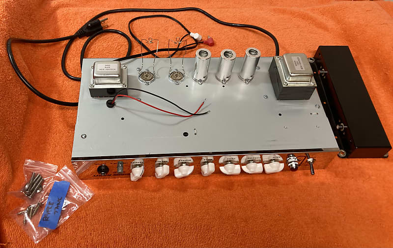 Stage Right Monoprice 15W Tube Amp Chassis with Reverb Tank | Reverb