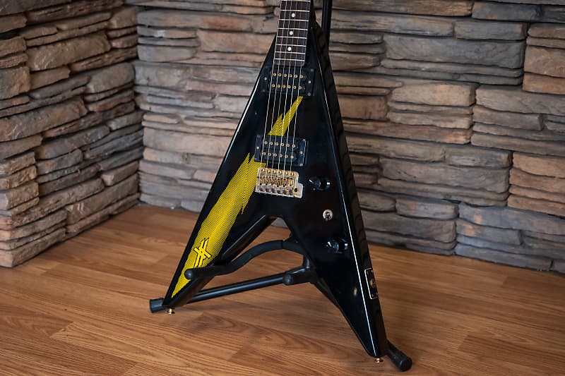 1980s Aria Pro II XX Deluxe Flying V Electric Guitar w/ | Reverb