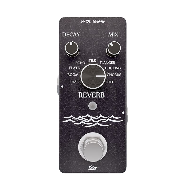 iSET Digital Reverb Guitar Pedal with 9 Modes Guitar Effect | Reverb