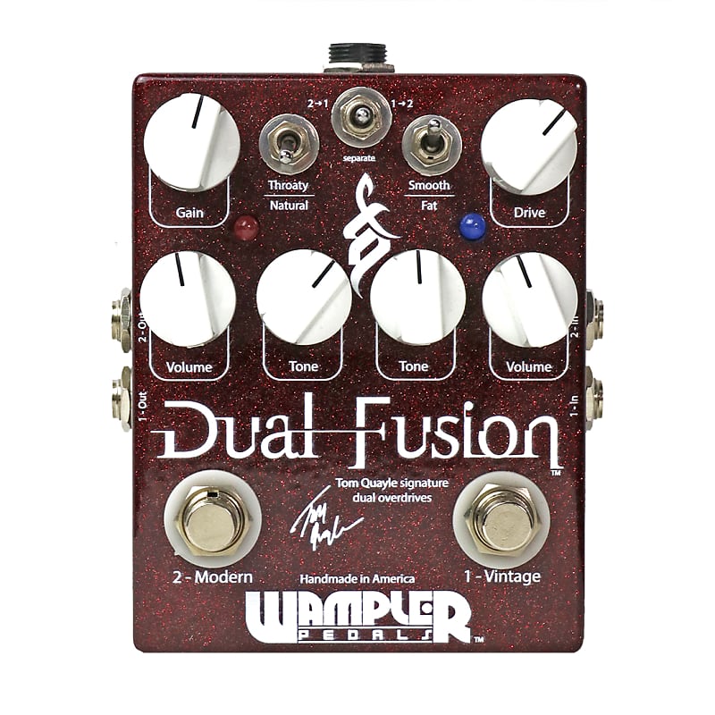Wampler Dual Fusion Tom Quayle Signature Overdrive - M | Reverb