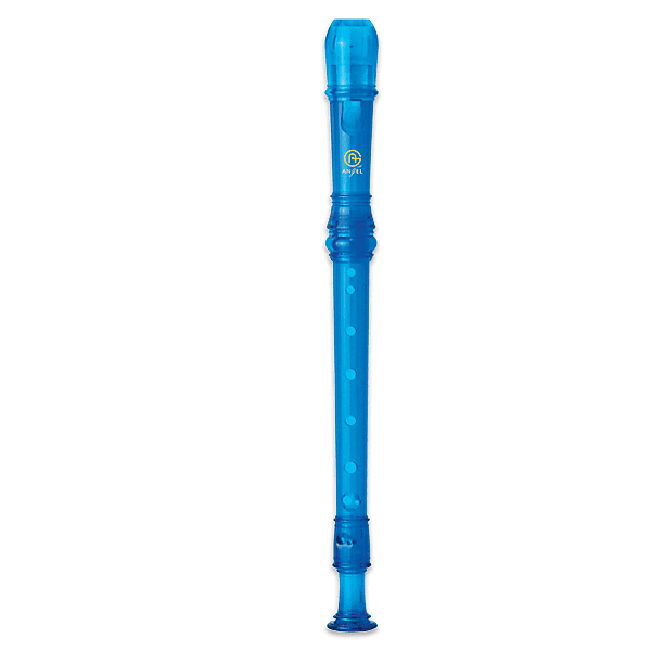 Color Soprano Blockflute Blue Baroque System Plastic 2 | Reverb UK
