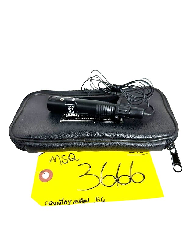 Countryman B6 Hardwired Omni-Directional Mic #3666 (One)THS | Reverb