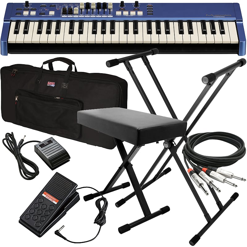Hammond M-solo Organ - Blue STAGE KIT | Reverb