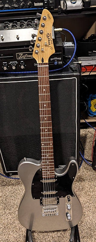 Firefly Blacktop Baritone Telecaster - 27"-Scale, HSS Alnico | Reverb