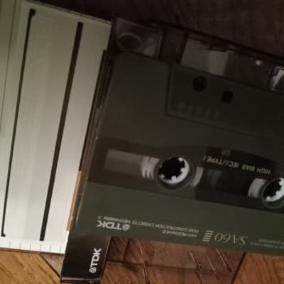 TDK SA 60 cassette tape unused | Reverb
