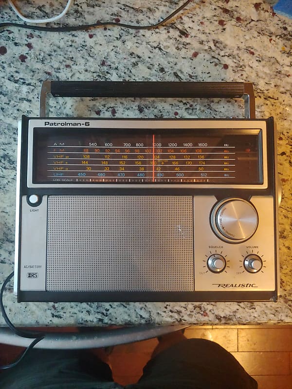 Vintage Realistic Patrolman 6 Multiband Radio | Reverb