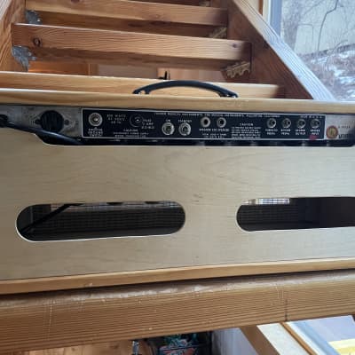 Fender Twin Reverb 1972 - Blonde Head Enclosure | Reverb