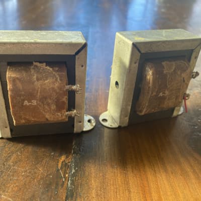 Stancor PAIR A-3841 universal plate to line transformer 1960s | Reverb