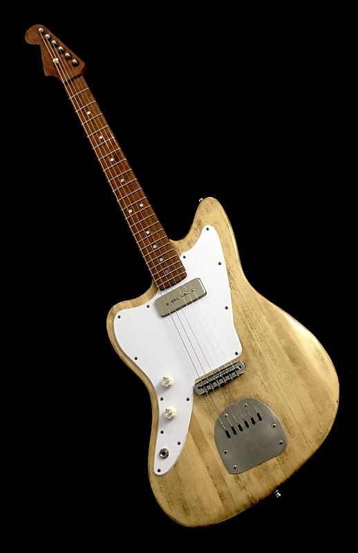 LEFTY! Warmoth Exotic Padouk Custom Reclaimed Wood Guitar | Reverb
