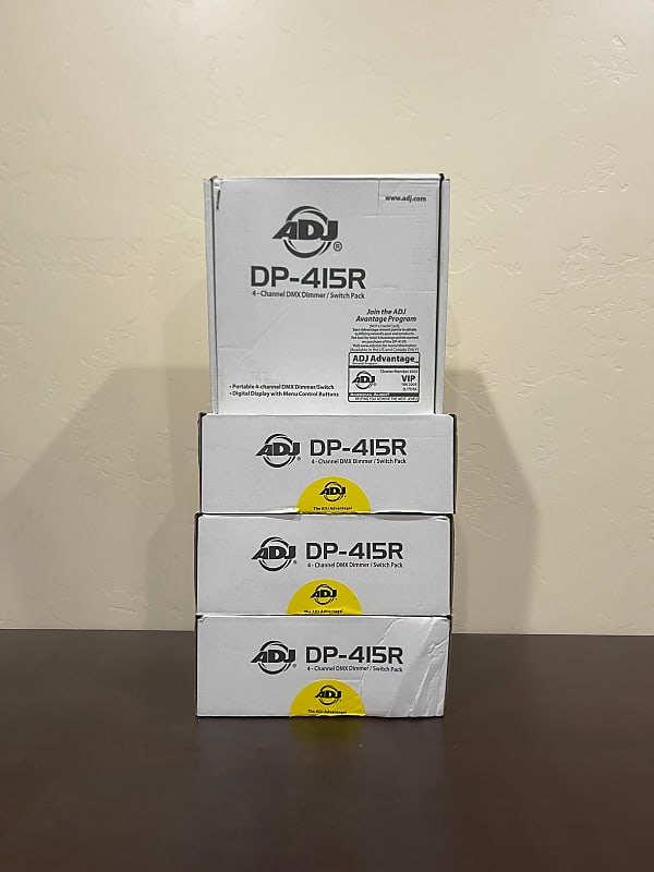 ADJ DP-415R 4-Channel DMX Dimmer / Switch Pack | Reverb