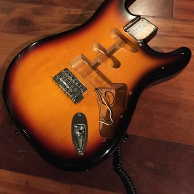 Fender Stratocaster 3 Tone Sunburst Standard Alder Strat Body | Reverb