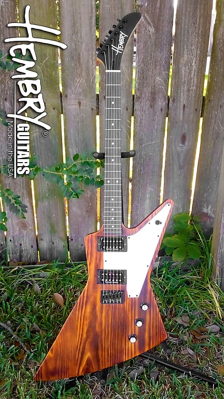 2023 HEMBRY with a pearloid gibson explorer pickguard | Reverb