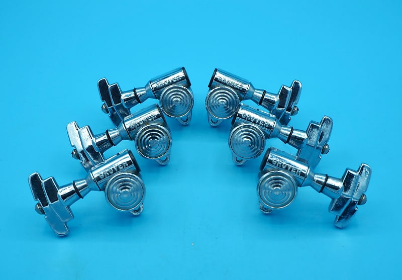 1960s Grover Imperial Bullseye Vintage Electric Guitar Tuner | Reverb