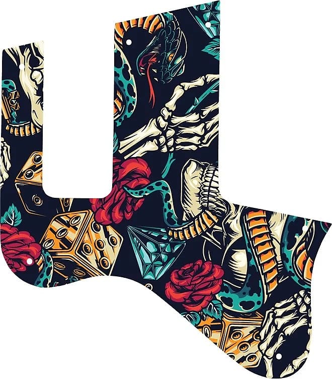 WD Custom Pickguard For Left Hand Gibson Les Paul Special | Reverb