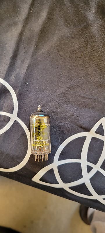 Mullard Blackburn 12ax7 Ecc83 BVA NOS 1963 Yellow Label | Reverb