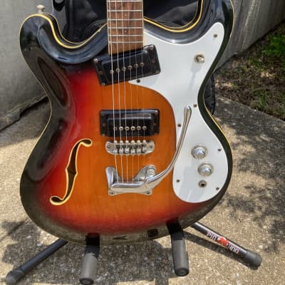 Mosrite Combo Semi-Hollow Electric Guitar 1966 | Reverb