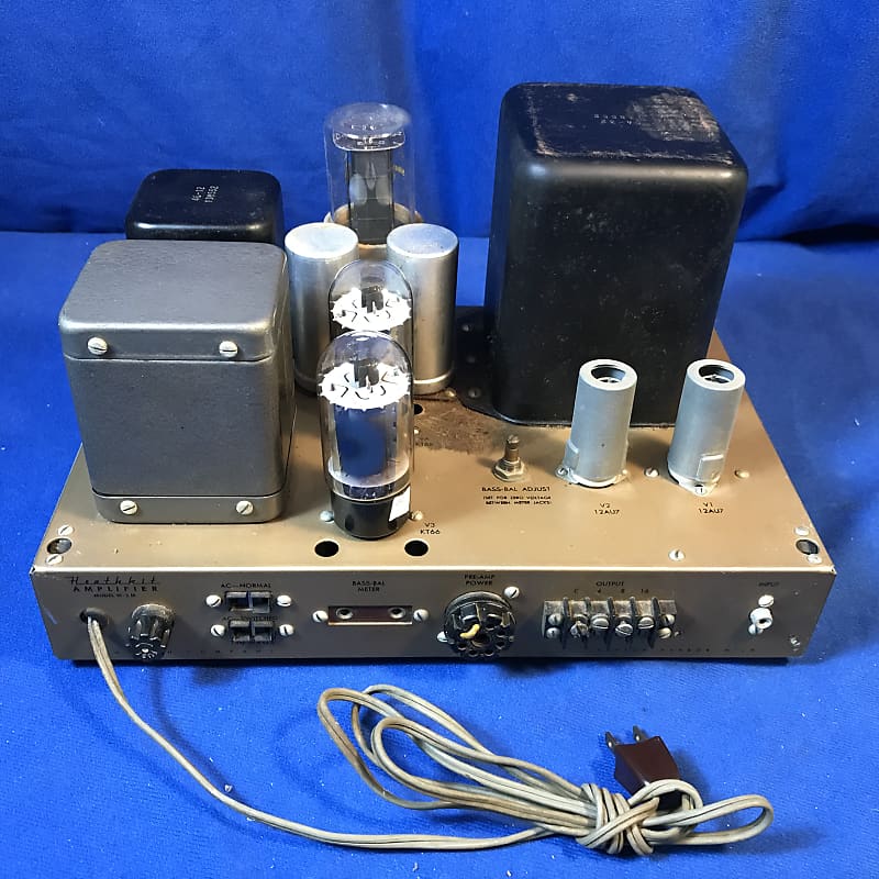 Heathkit W-5M Mono-Block Power Amplifier | Reverb