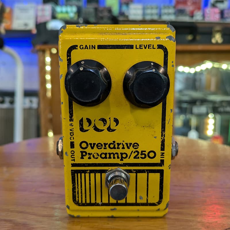 DOD 250 Overdrive/Preamp Pedal 1980s (LF351 Chip) #25018132 | Reverb