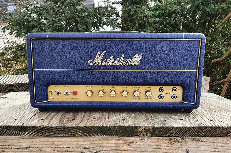 MARSHALL E-Gitarrentopteil, Studio Vintage SV20 HD7 Navy | Reverb
