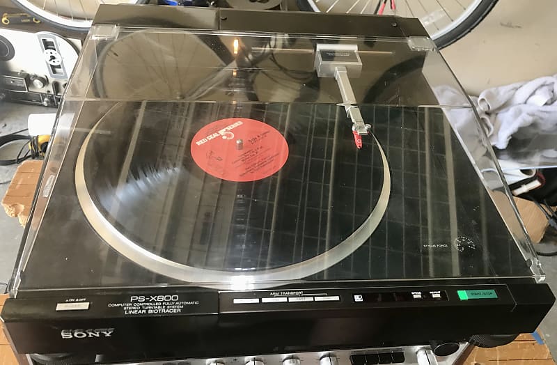 Sony PS-X800 Linear Biotracer 1980ish - Black | Reverb