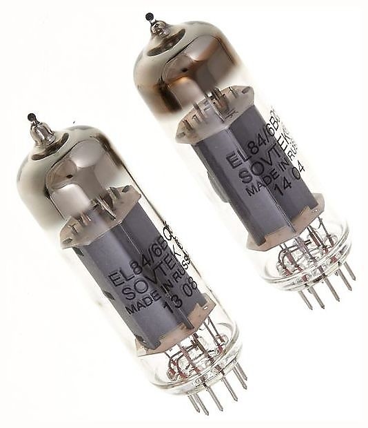 Sovtek EL84 Power Tubes, Matched Pair | Reverb